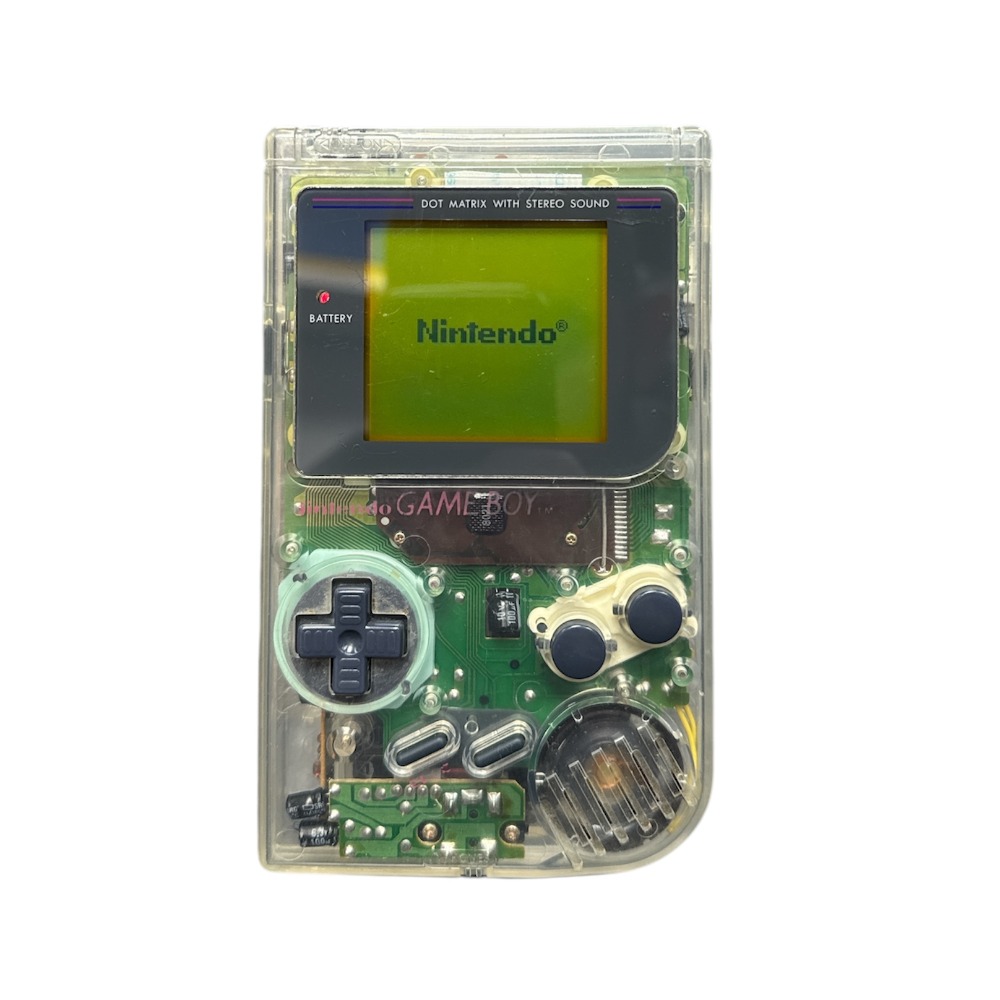 Pre-owned Nintendo Game Boy Original Console Clear - Own4Less